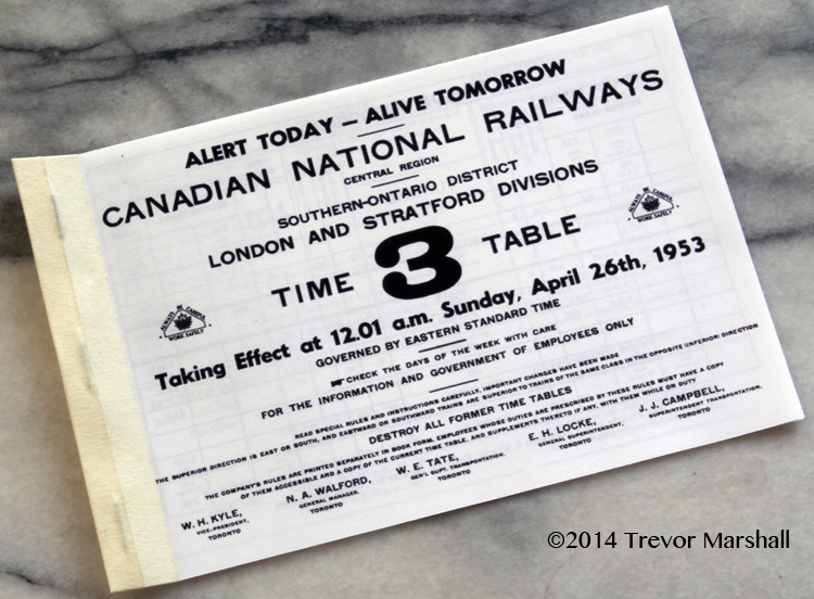 Modelling an Employee Time Table – The Model Railway Show