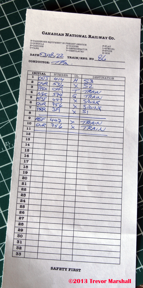 The elegance of switch lists – The Model Railway Show