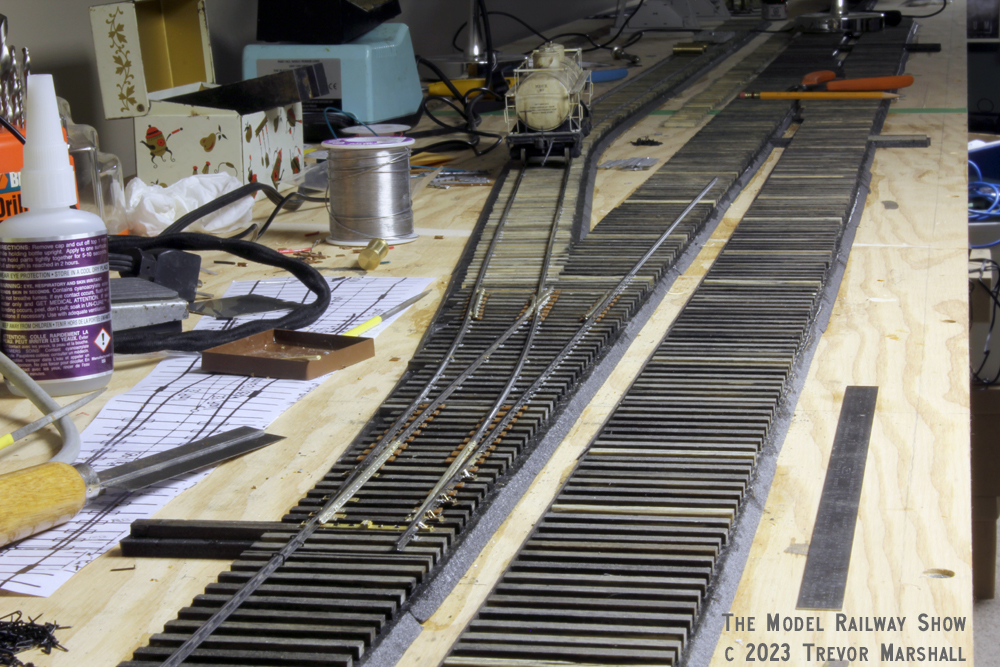 SP: 1st rail spiked – The Model Railway Show