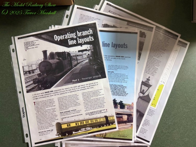 Operating branch line layouts – The Model Railway Show